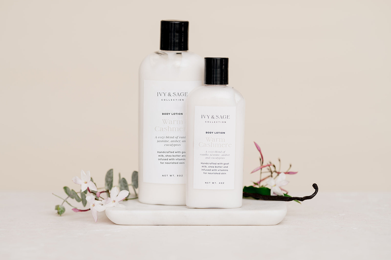 Warm Cashmere Cashmere Lotion - Soothing Comfort – Ivy & Sage Co.